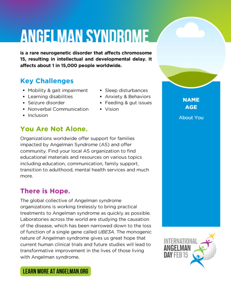 International Angelman Day - Angelman Syndrome Foundation